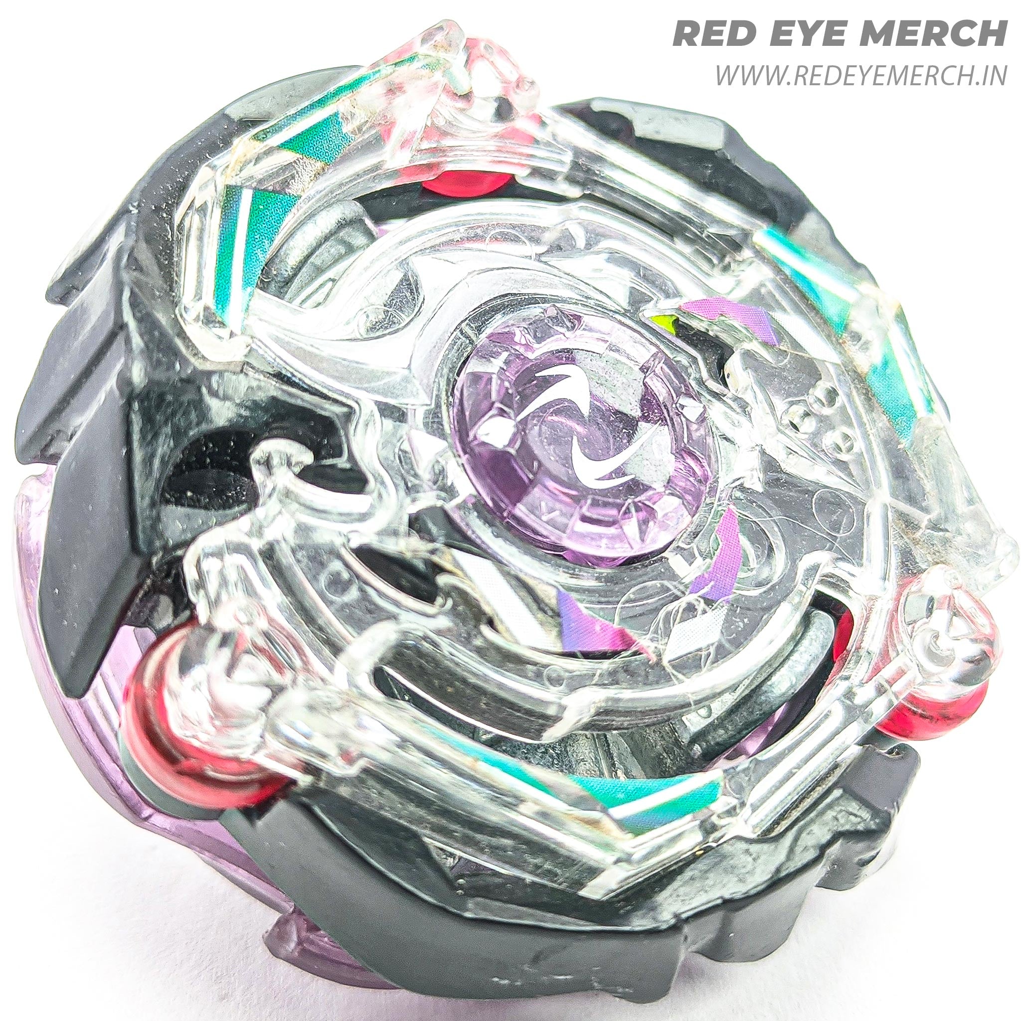 Takaratomy Kinetic Satomb S3 2Glaive Loop - Beyblade Burst - Red Eye M ...