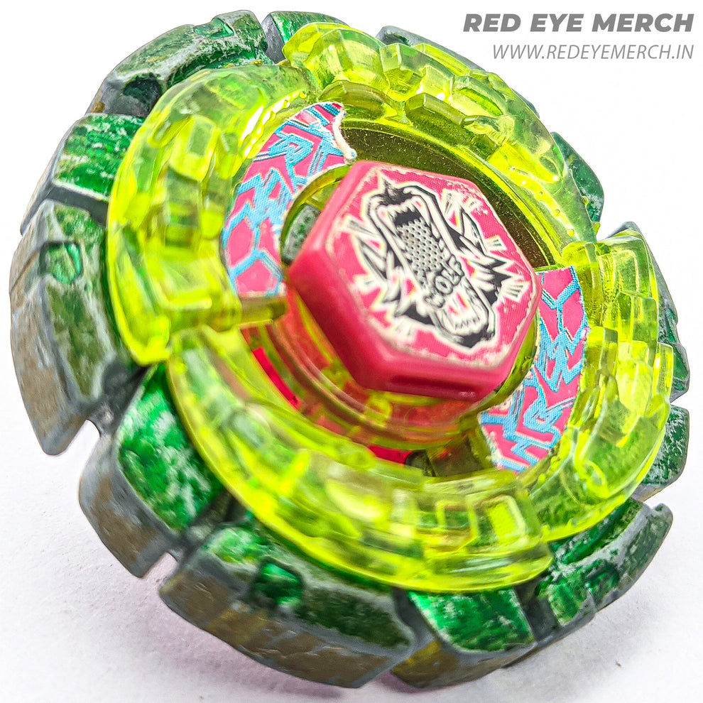 Takara Tomy Dark Wolf DF145FS [GREEN] Beyblade Metal Fusion | Red Eye ...