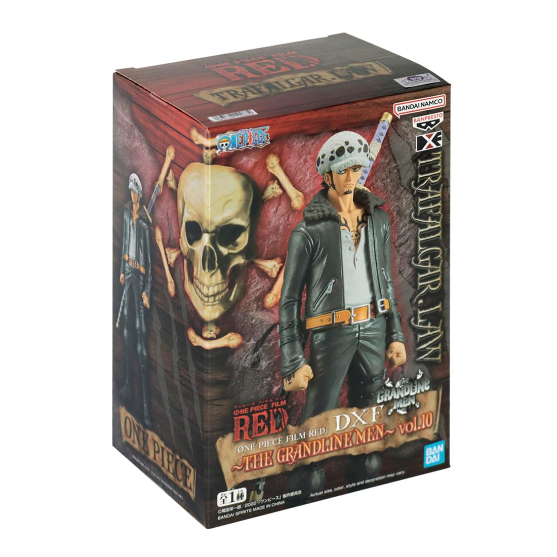 One Piece FILM RED Trafalgar Law Figure DXF THE GRANDLINE MEN vol . 10 ...