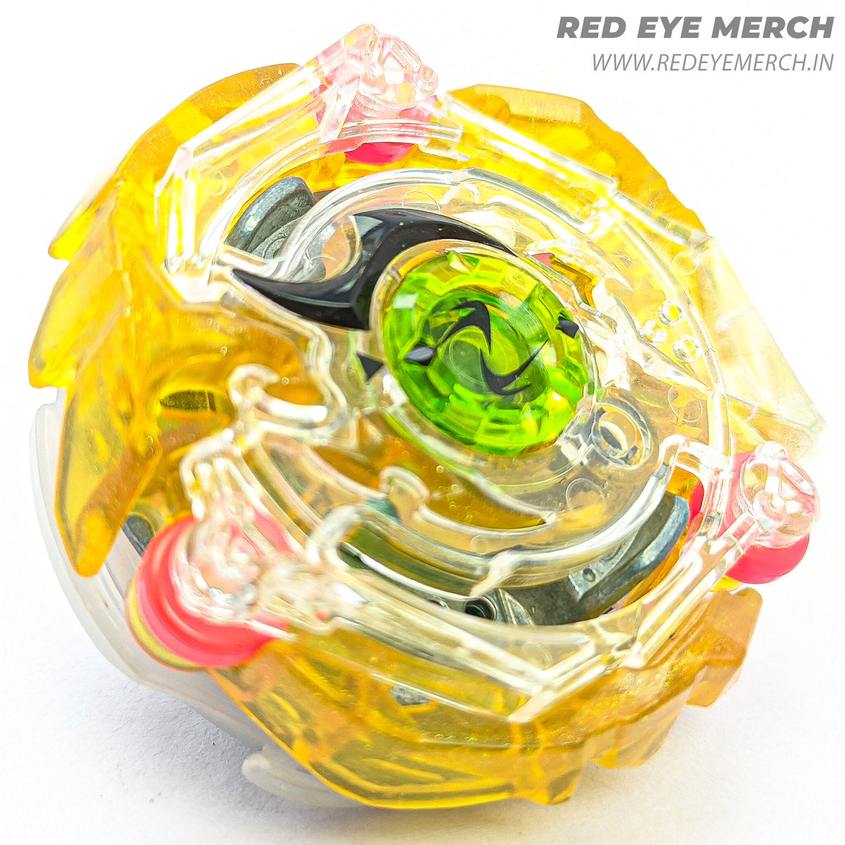 Takara Tomy Kinetic Satombn[Yellow] 5 Guard - Beyblade Burst – Red Eye ...