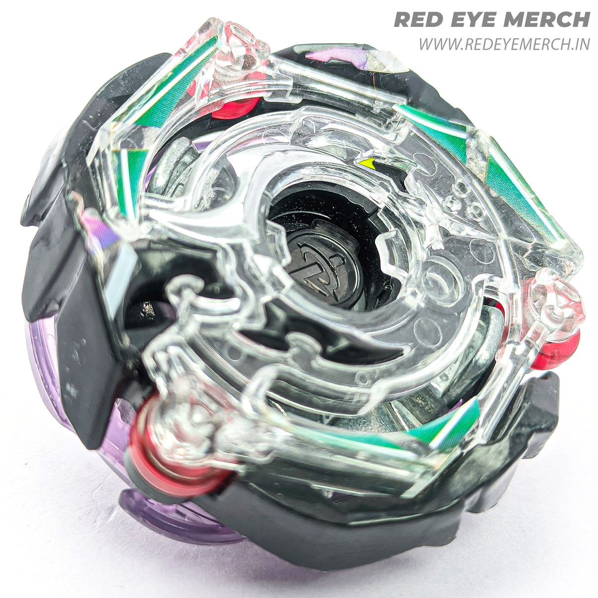 Takara Tomy Kinetic Satomb [Chipless] Beyblade Burst - Red Eye Merch