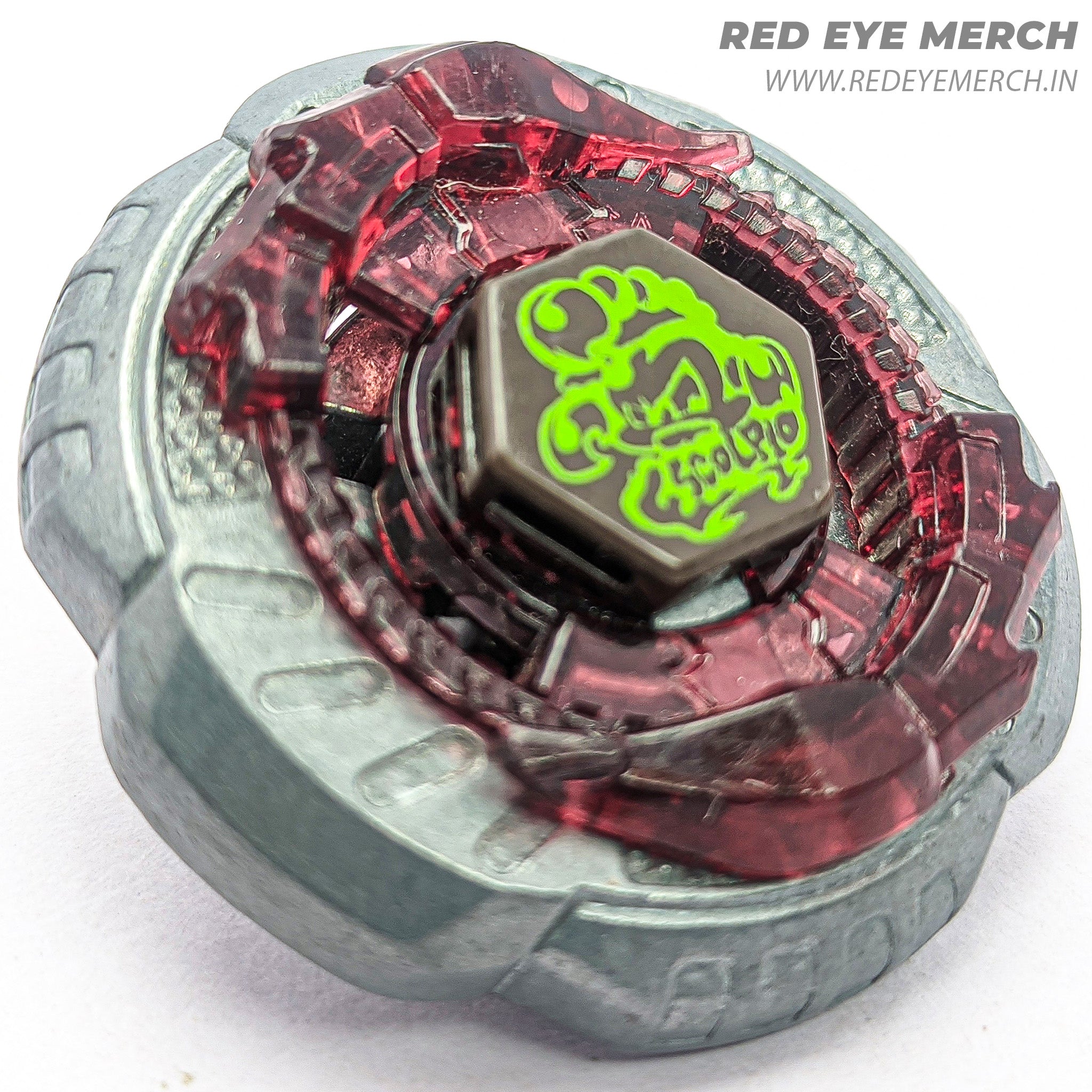 Takara Tomy Rock Scorpio T125JB | Beyblade Metal Fusion | Red Eye Merc ...