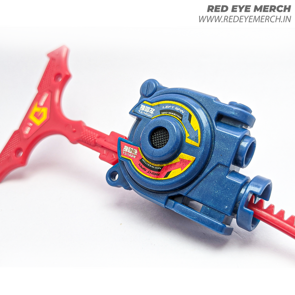 TAKARA TOMY - HMS Ripcord Launcher [Blue] BEYBLADE Plastic Gen – Red ...