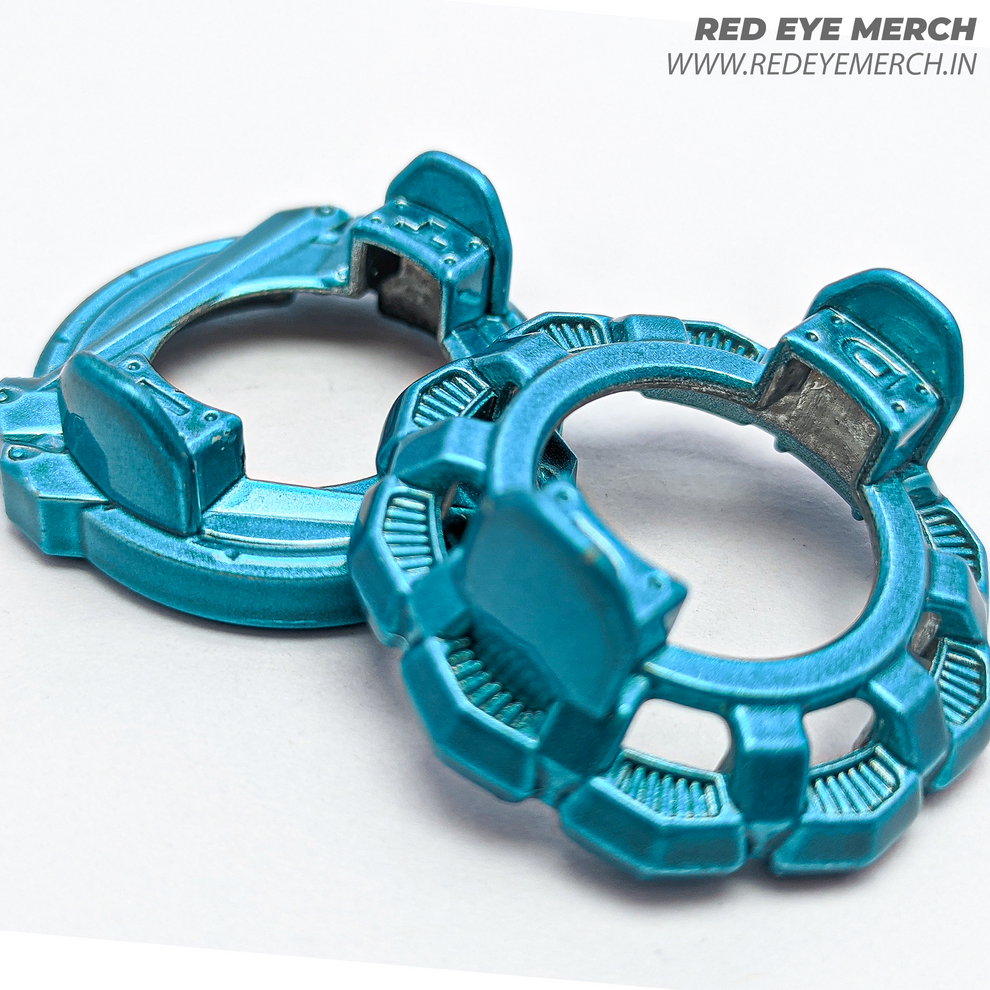 TAKARA TOMY - NEW Forge Disks Down, Triple [Blue] - Beyblade Burst ...