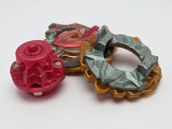 TAKARA TOMY Zet Achilles [Gold] Beyblade Burst - Red Eye Merch