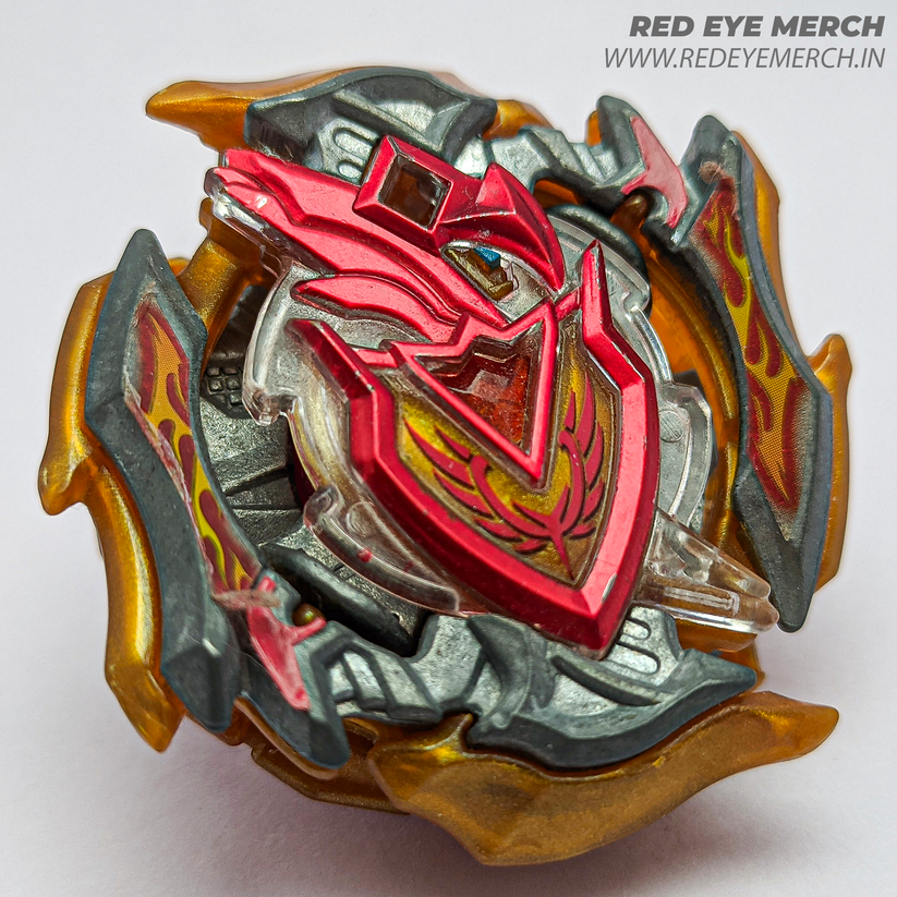 TAKARA TOMY Zet Achilles [Gold] Beyblade Burst - Red Eye Merch